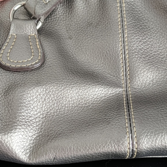 Bags | Bronze Gold Shoulder Bag Satchel | Poshmark